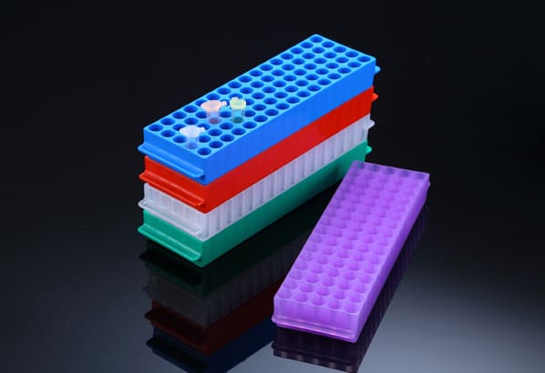 Microcentrifuge Tube Rack,PP, 5x16 holes/rack, 25 racks/case | Medical ...