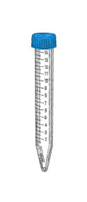 Polypropylene Printed Conical Test Tube, Graduated, 17 x 120mm, 15ml ...