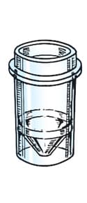 Polystyrene cup for autoanalyzer Technicon type, 2ml (12000) | Medical ...