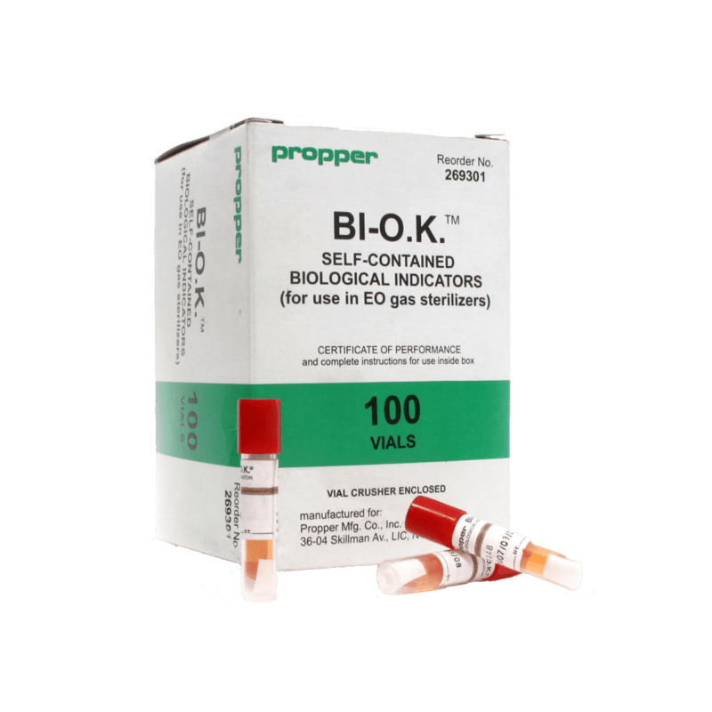 BI-O.K. ® Ethylene Oxide Biological Indicator | Medical Supply Company