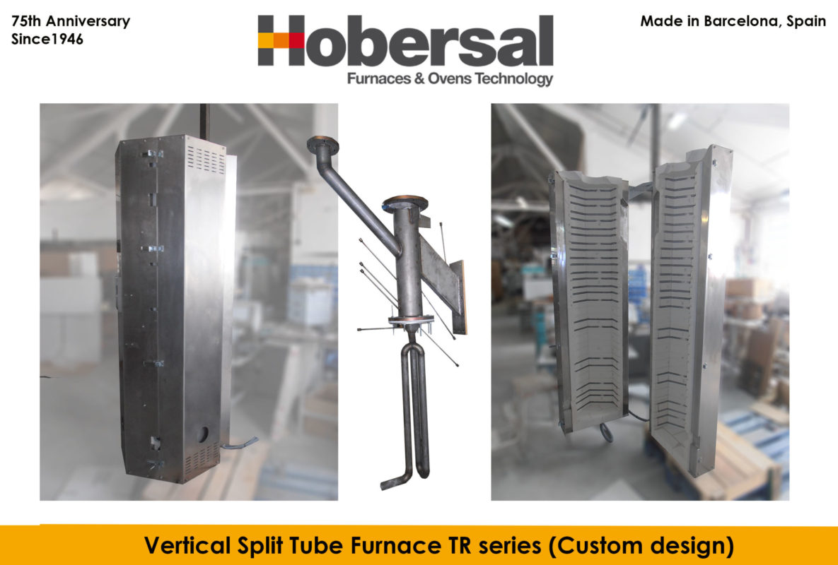 TR series (Vertical Split Tube Furnaces - Medical Supply Company LTD